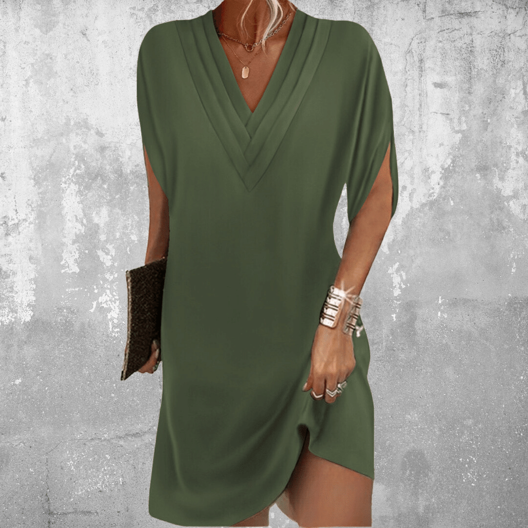 AMELIA™ - Elegant Tummy Covering Dress – Susan & Ashley