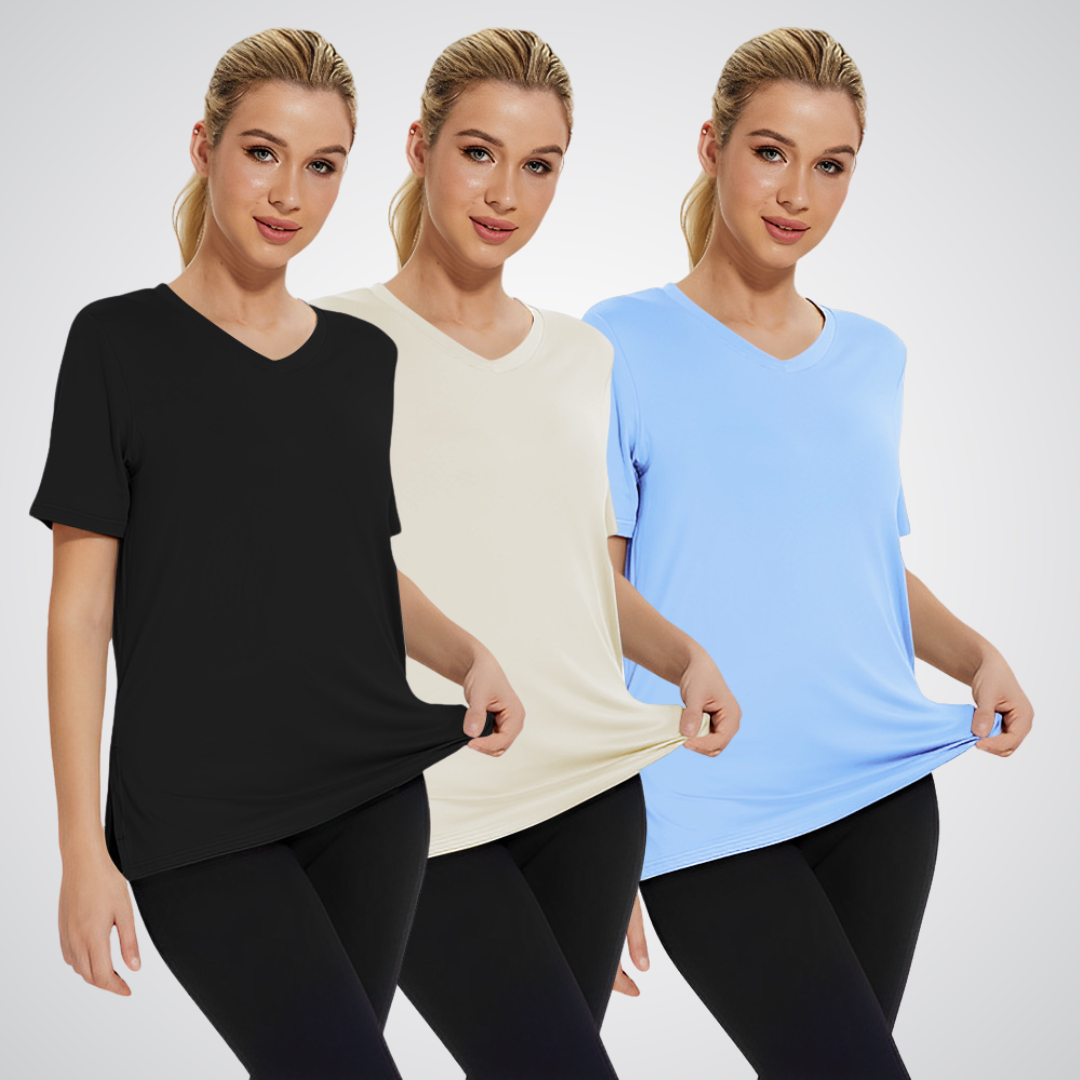 SELENA™ - Casual Loose Fit Tee (Pack of 3) – Susan & Ashley