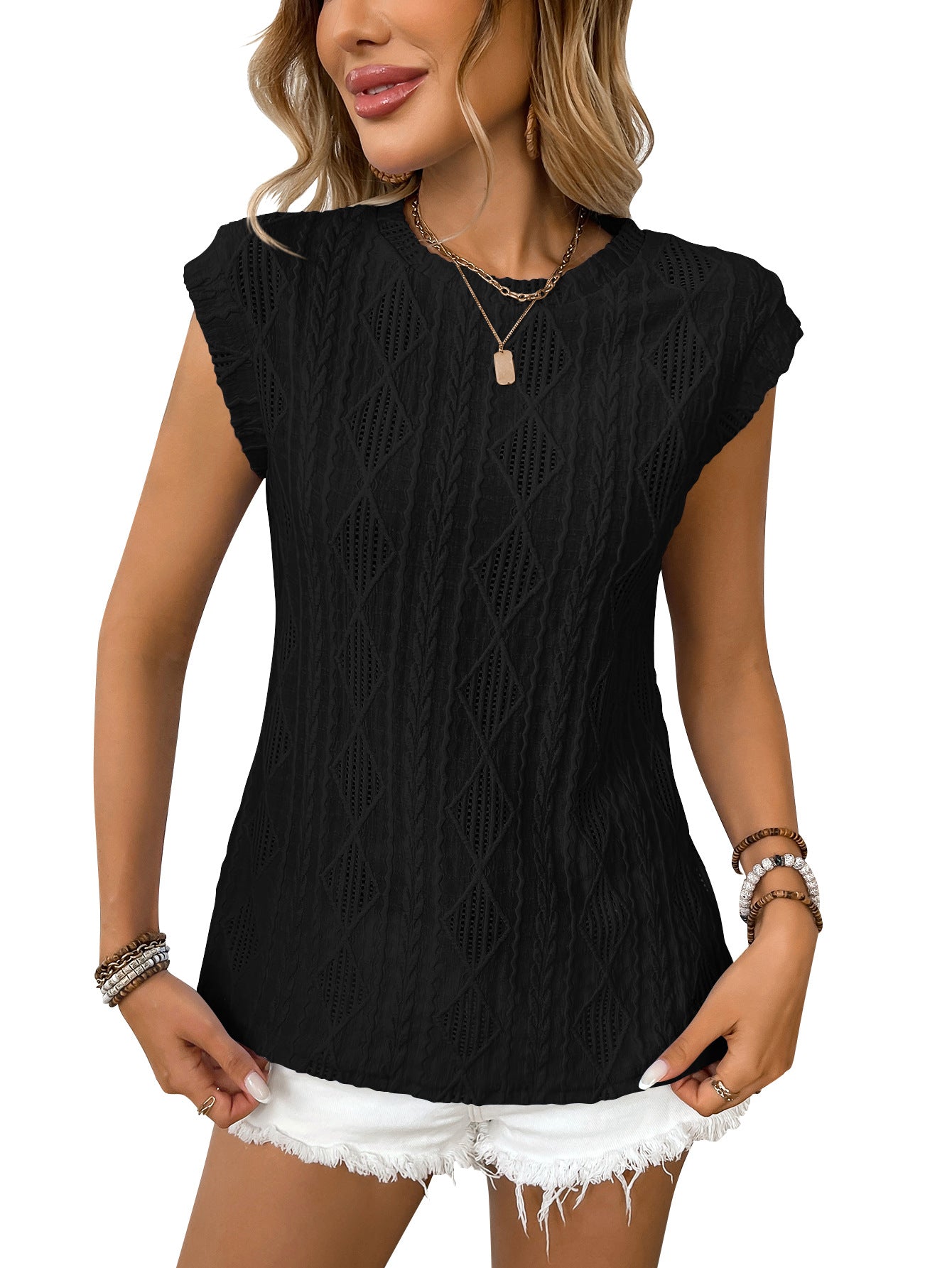 DELICE™ – Lightweight Knit Chic Tee – Susan & Ashley